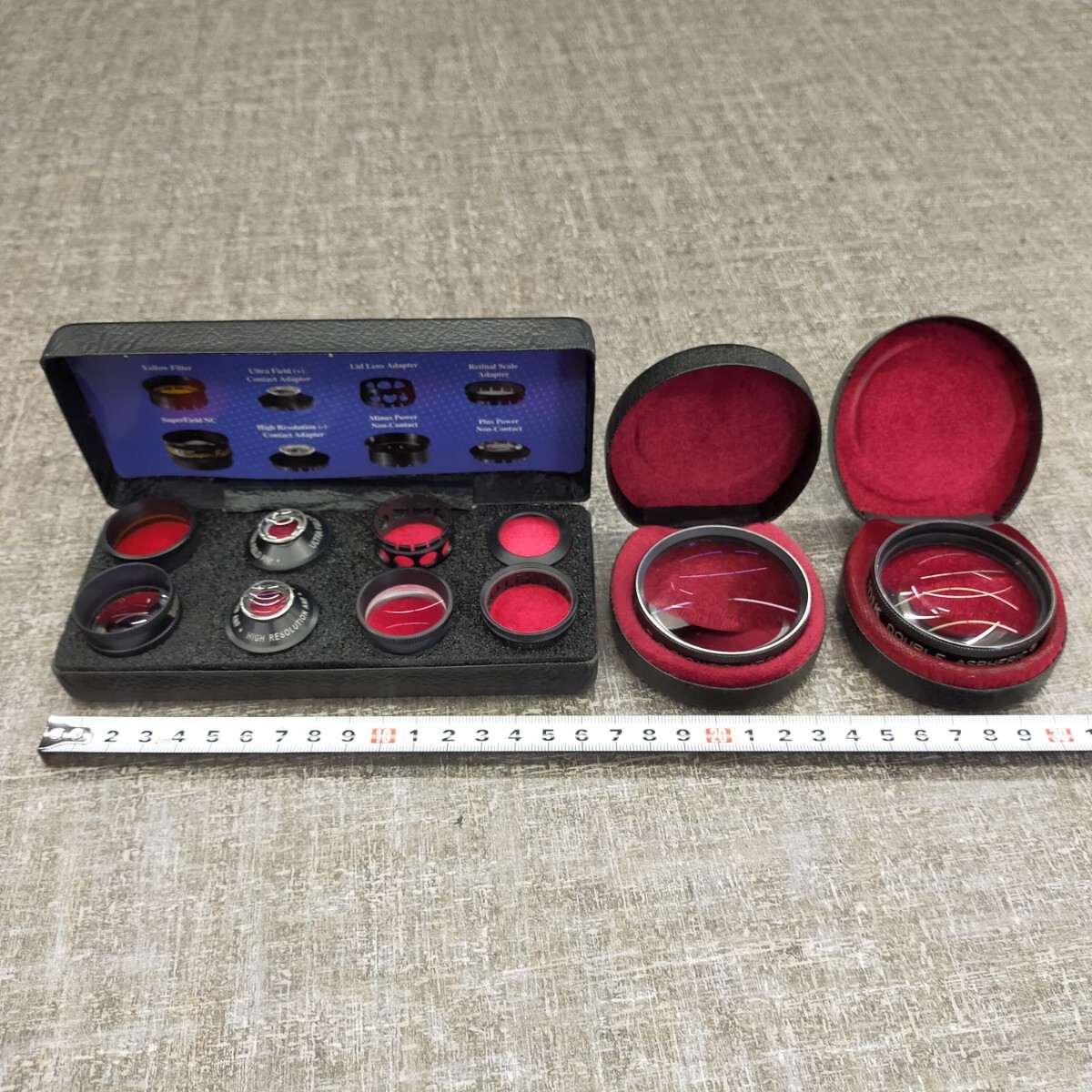 Yahoo!オークション - す2125 眼底検査 レンズ ボルク社 VOLK CONOID I...