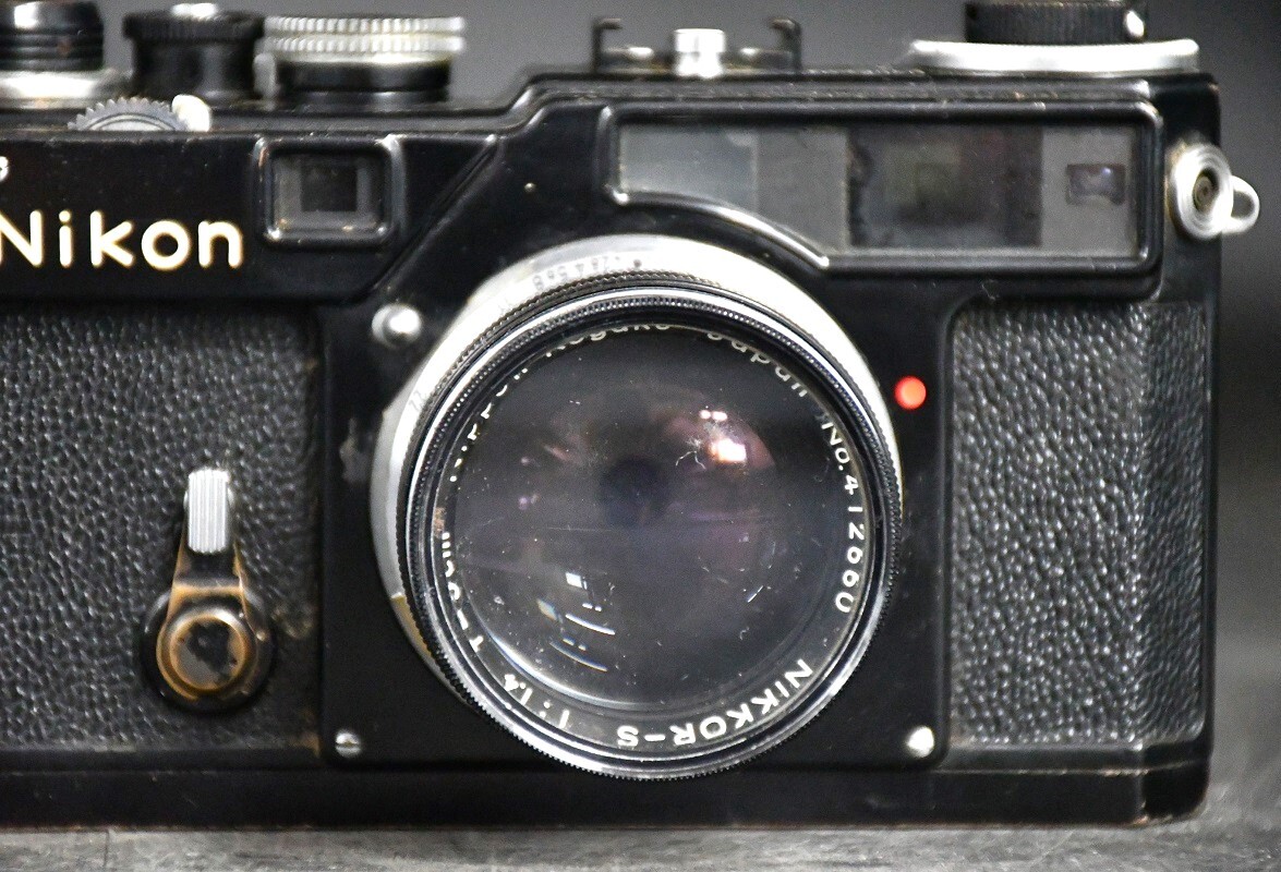 Yahoo!オークション - NY9-42【現状品】Nikon SP フィルムカメラ 一眼...