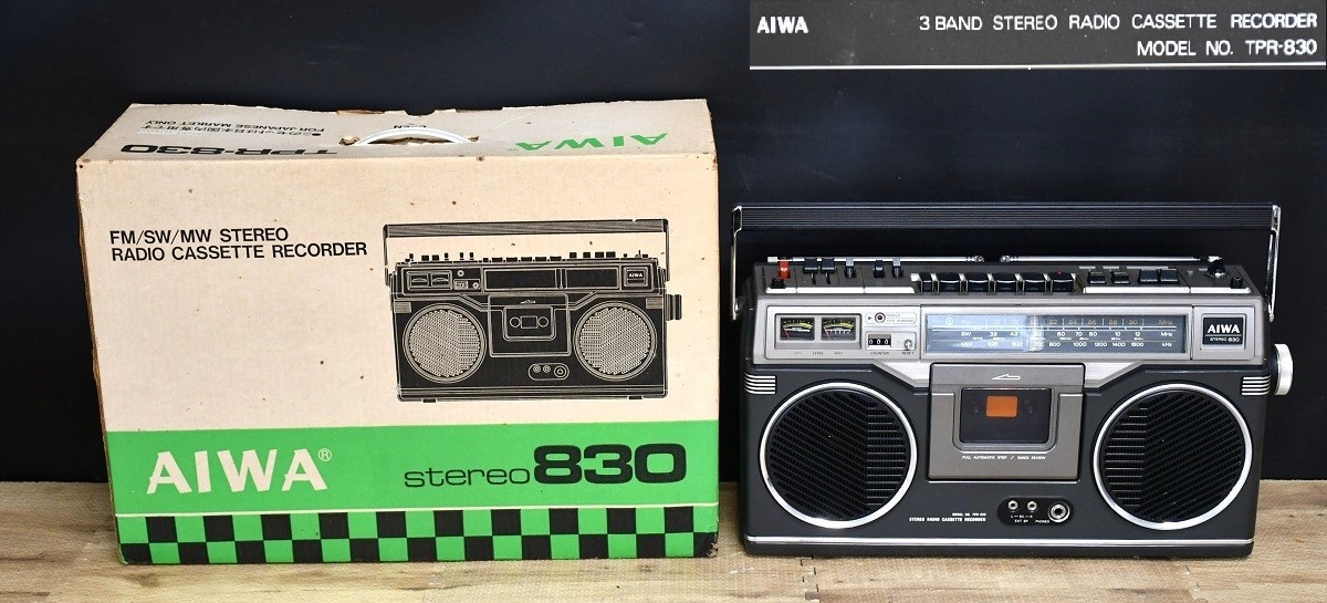 Yahoo!オークション - NY9-141【ジャンク品】AIWA FM/SW/MW ステレオ ...