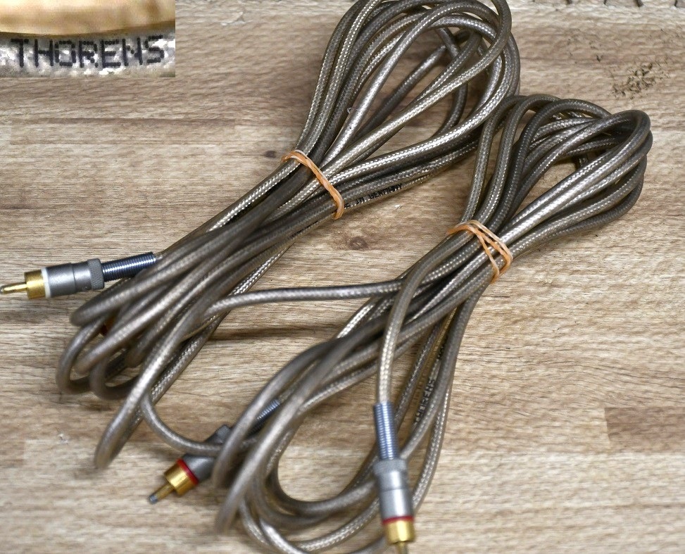 Yahoo!オークション - NY9-130【現状品】THORENS オーディオケーブル ...