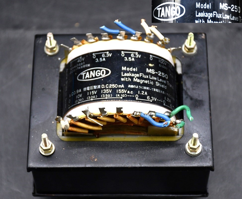 Yahoo!オークション - NY9-175【ジャンク品】TANGO 電源トランス MS-25...
