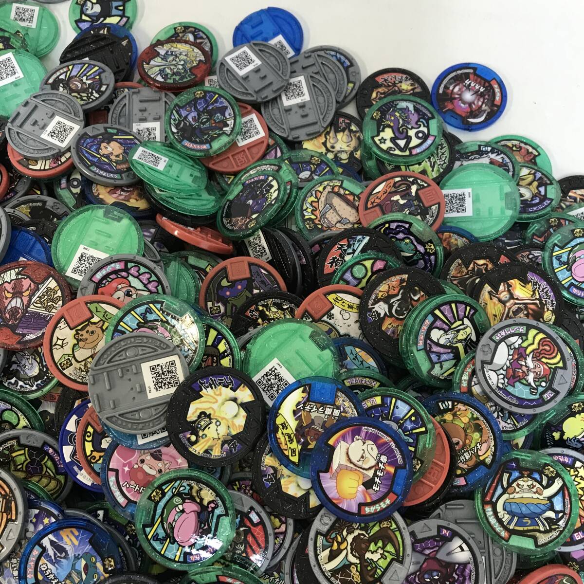 Yahoo!オークション - 30 ジャンク品 妖怪ウォッチ 妖怪メダル ノーマ...