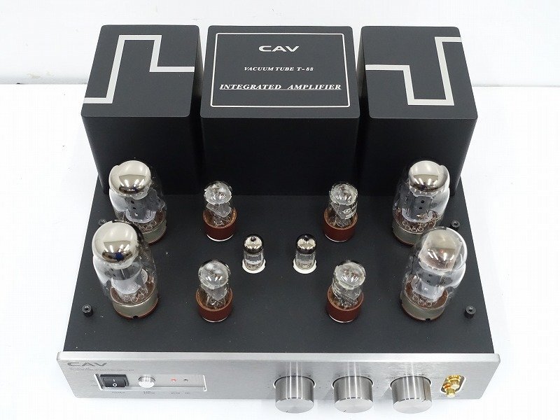 Yahoo!オークション - CAV T-88/KT88 真空管 プリメインアンプ KT-88 ...