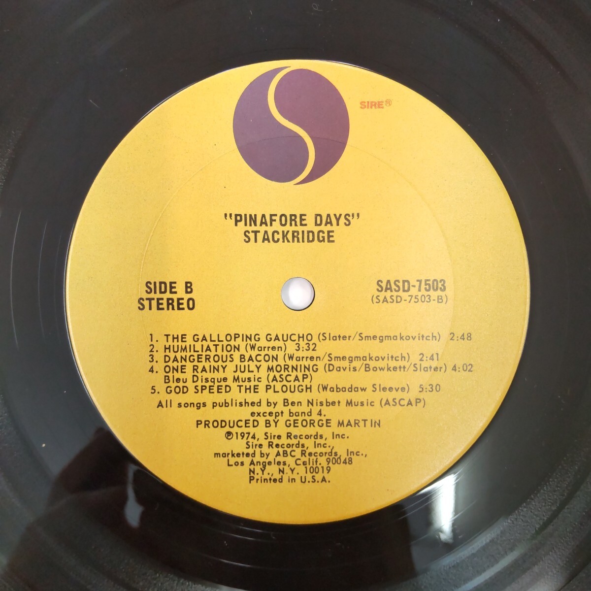 Yahoo!オークション - e259 Stackridge スタックリッジ Pinafore Days ...