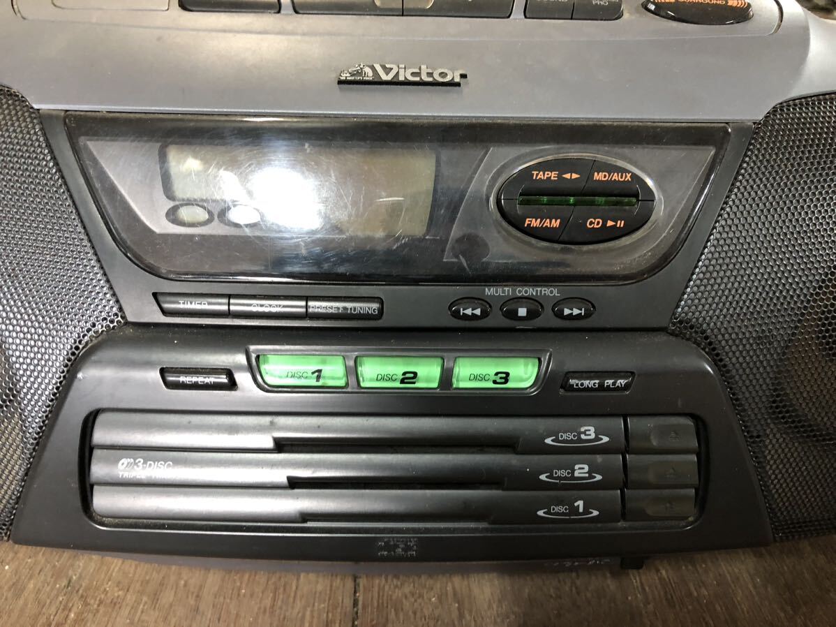 Yahoo!オークション - Victor RC-XC5 CD PORTABLE SYSTEM CDラジカセ ...