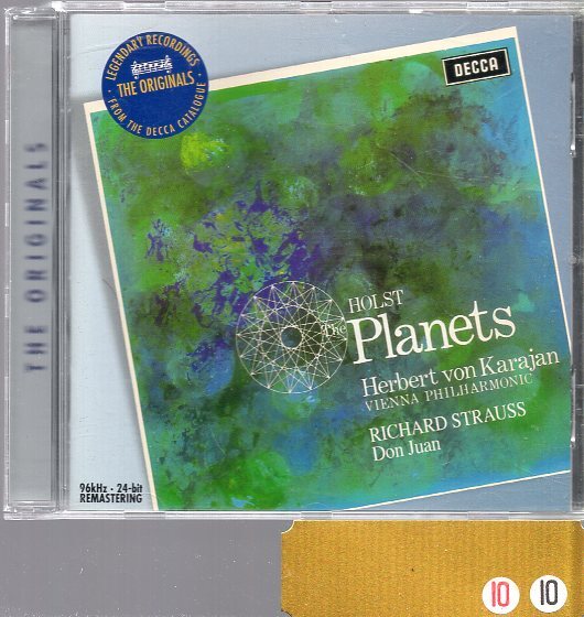 Yahoo!オークション - ホルスト 組曲「惑星」/カラヤン＆VPO