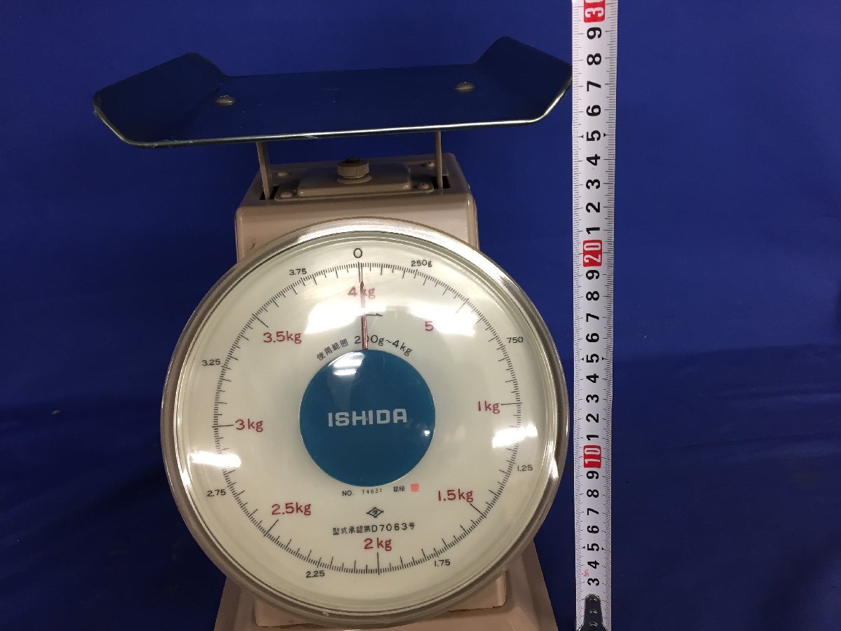 Yahoo!オークション - 53―214 はかり ISHIDA 型式承認第D7063号...