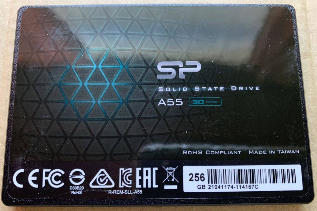 Yahoo!オークション - 【使用時間26時間】Silicon Power A55 256GB R-R...