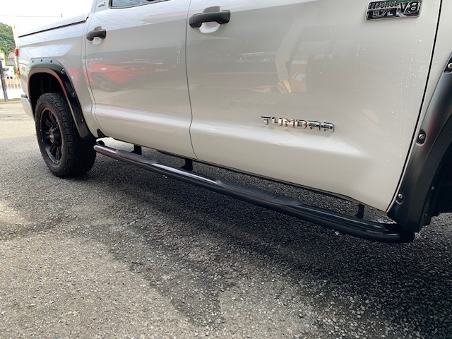 Yahoo!オークション - 07-21y タンドラ サイドステップ ブラック / ク...