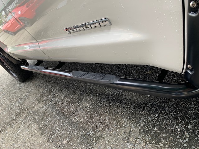 Yahoo!オークション - 07-21y タンドラ サイドステップ ブラック / ク...