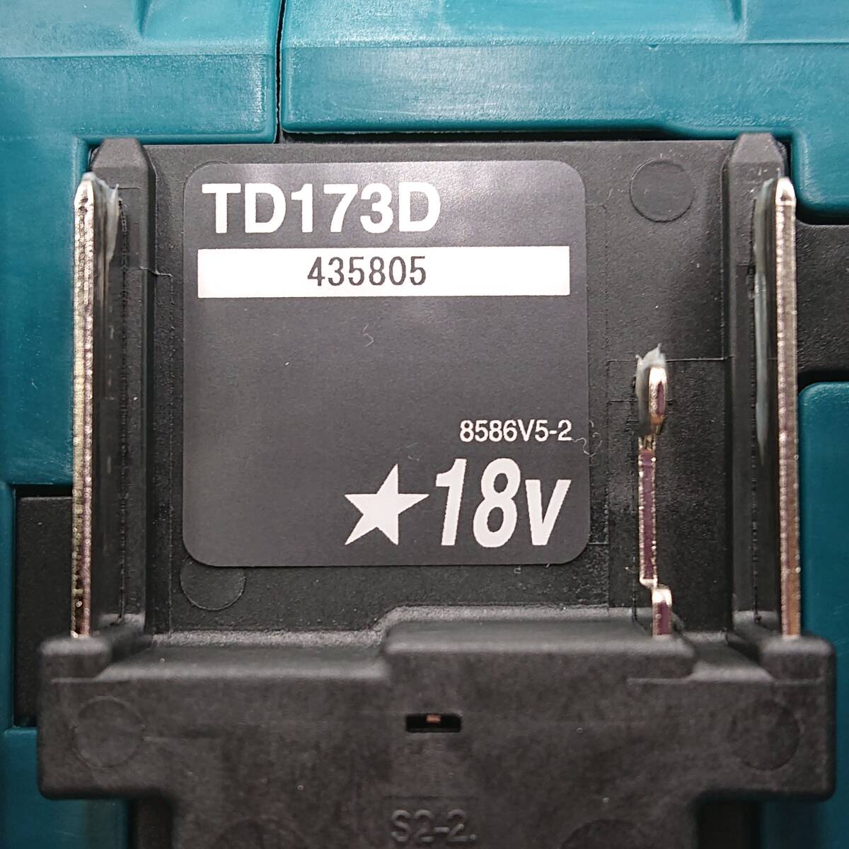 Yahoo!オークション - K383 マキタ 充電式インパクトドライバ 青 ブル...