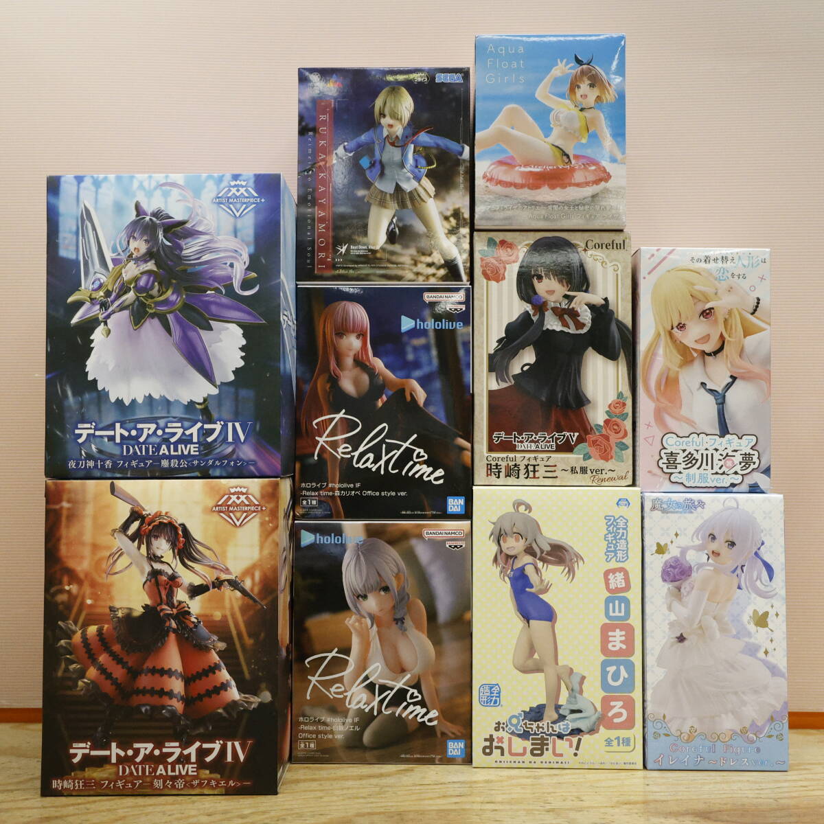 Yahoo!オークション - 玩D34 フィギュア【120】10点まとめ プライズ デ...