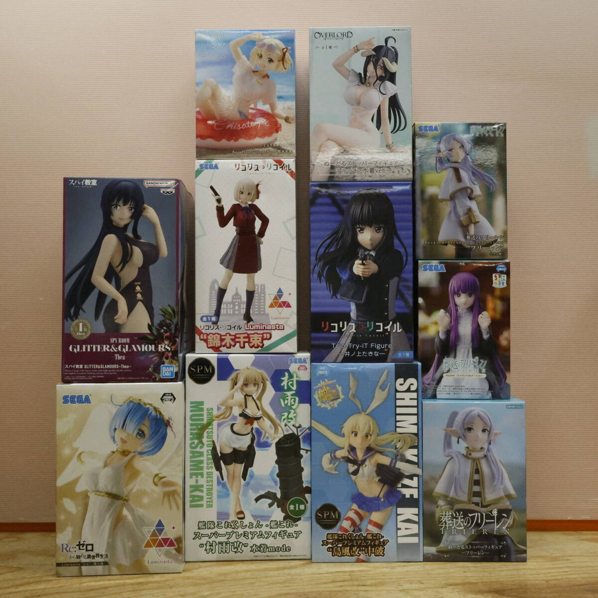 Yahoo!オークション - 玩E49 フィギュア【120】11点まとめ プライズ リ...