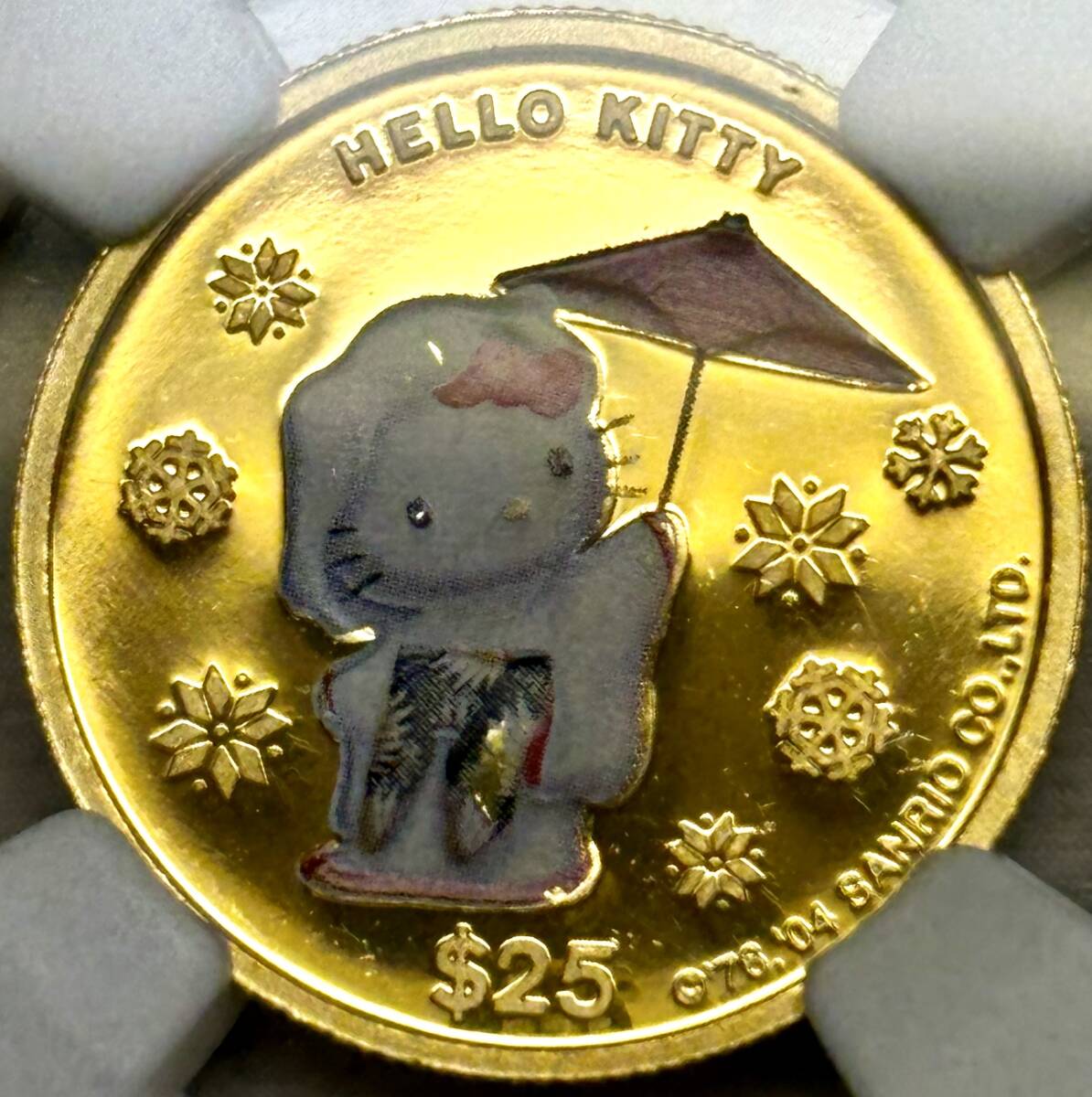 Yahoo!オークション - 【英領クック諸島金貨】(「ハローキティ」NGC-PF...