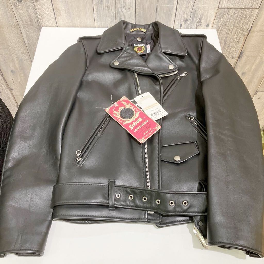 Yahoo!オークション - Schott ショット 7164 36 TALL 613UST ダブルラ...