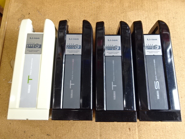 Yahoo!オークション - ジャンク品 YAMAHA ヤマハ 電動アシスト車用バッ...