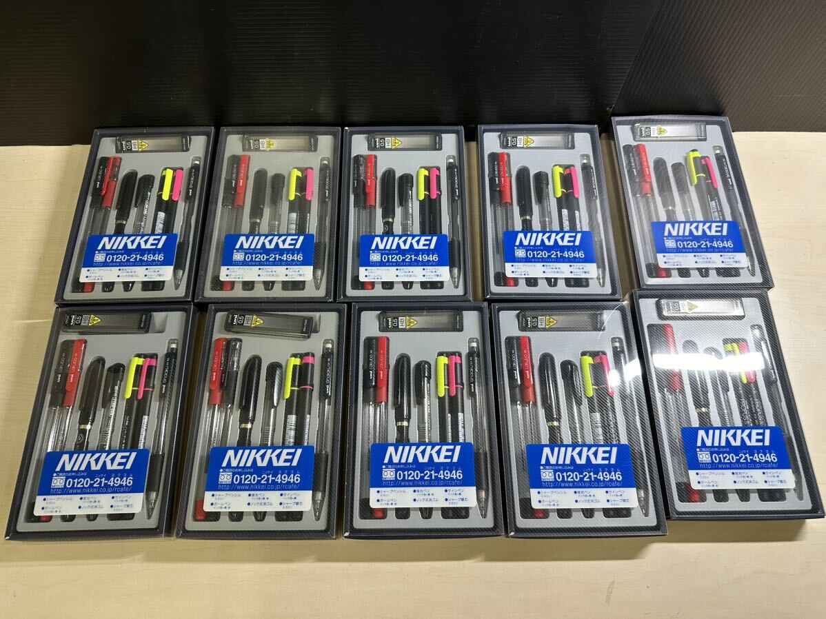Yahoo!オークション - NIKKEI 三菱鉛筆 MITSUBISHI PENCIL ペン セット...