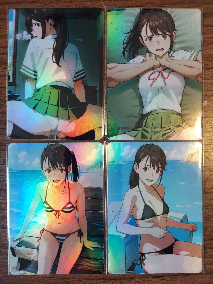 Yahoo!オークション - ACGカード220 シークレット ファンアート 美少女...