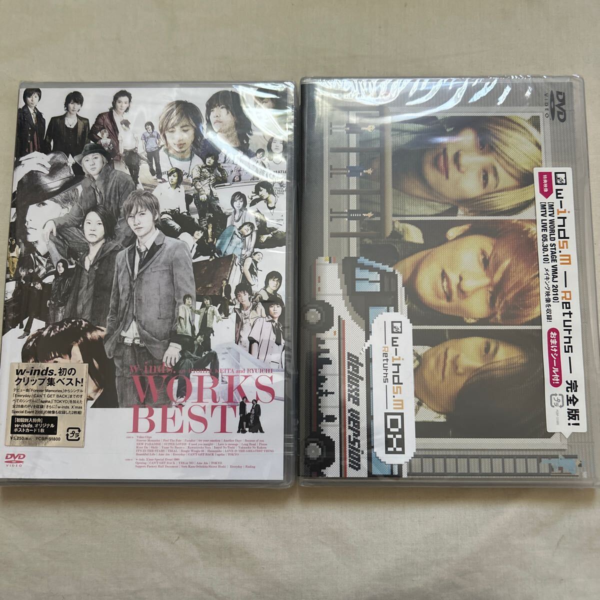 Yahoo!オークション - w-inds. DVD2枚セット w-inds. WORKS BEST/w-ind...