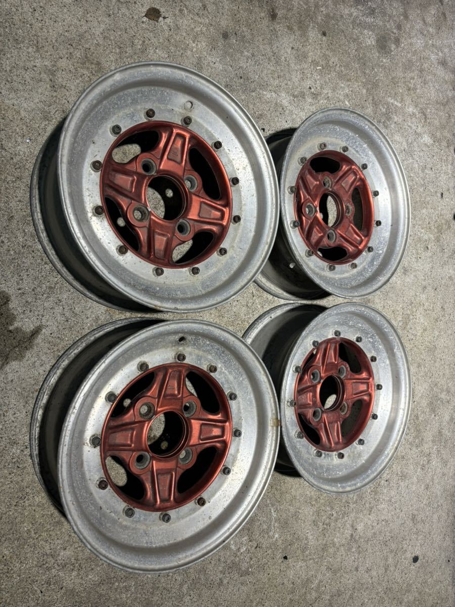 Yahoo!オークション - レーシングフォージ 6.5JJくらい 14インチ pcd11...