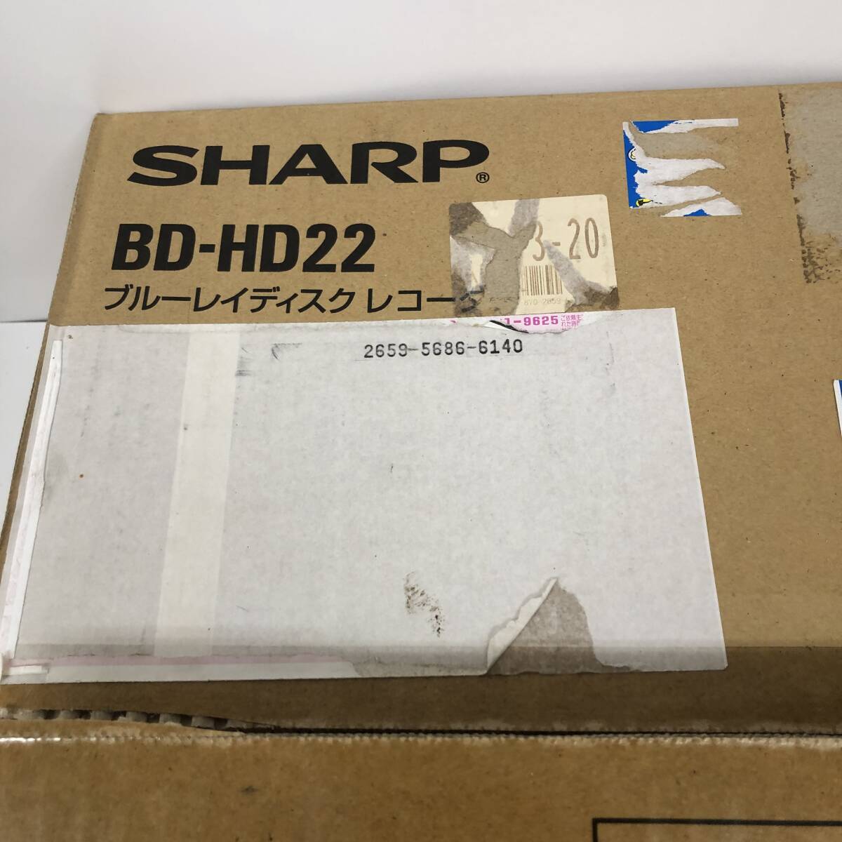 Yahoo!オークション - ジャンク品 SHARP AQUOS BD-HD22未使用品（ブル...