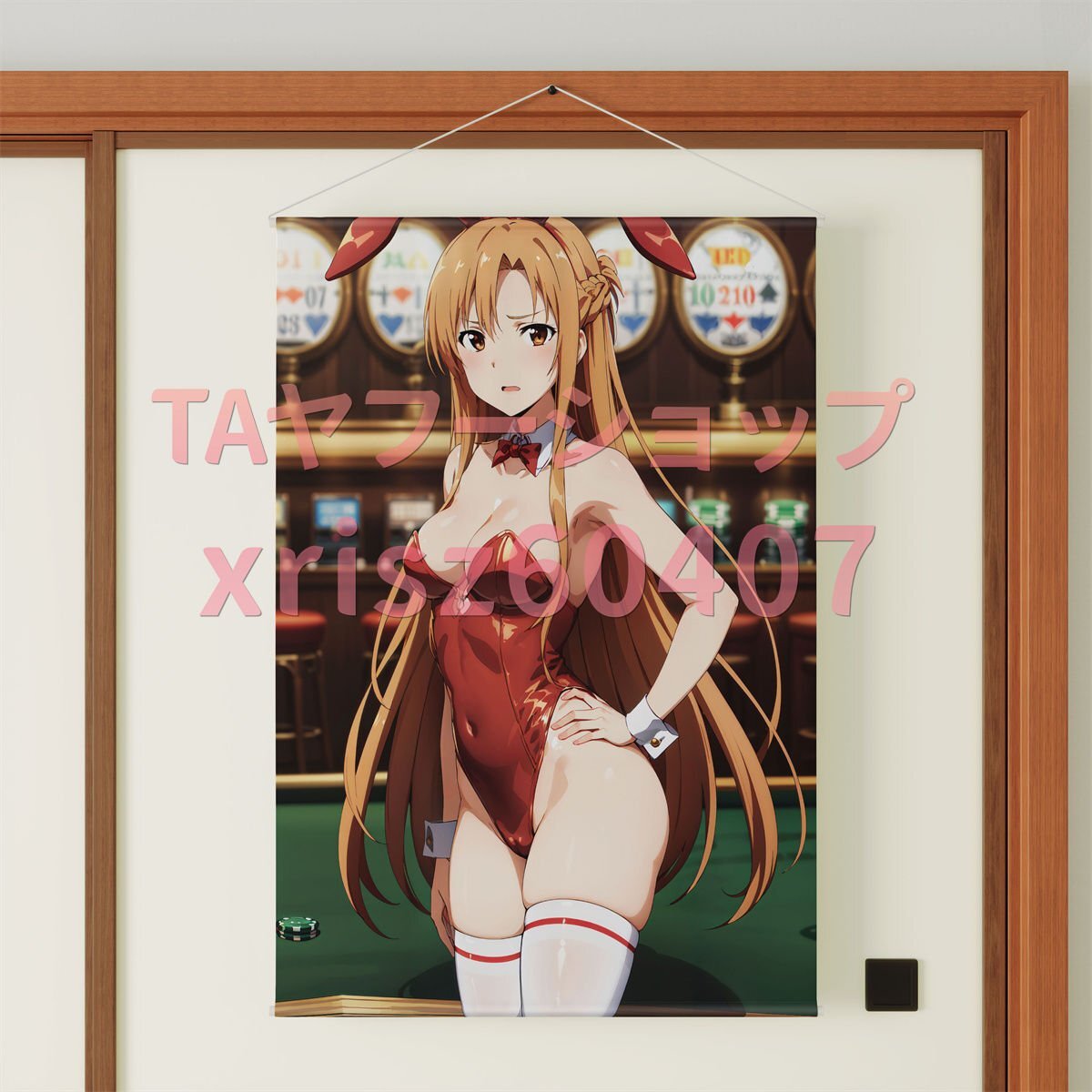 Yahoo!オークション - [SAO]アスナ/B2Wスエード/タペストリー/高品質