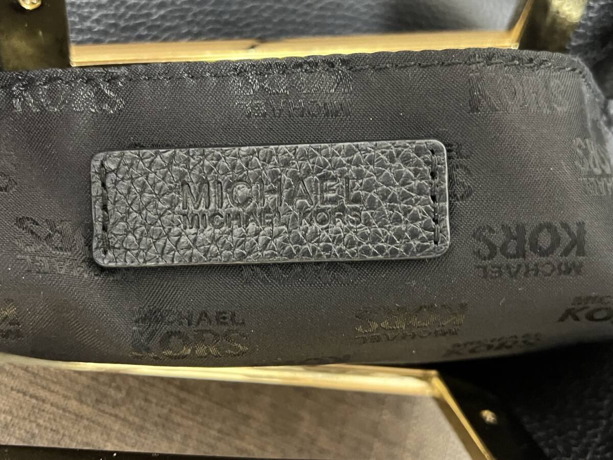 Yahoo!オークション - Z762 MICHAEL KORS マイケルコース レザー 2WAY ...