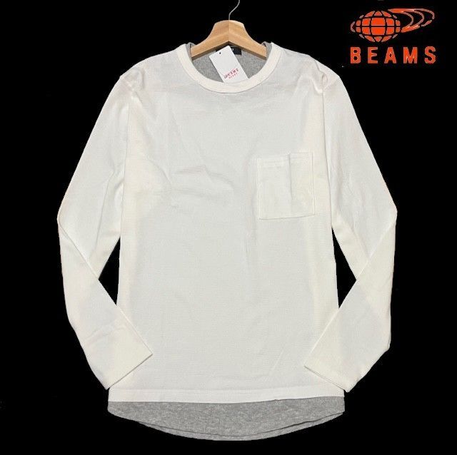Yahoo!オークション - H40 新品 ビームス BEAMS フェイクレイヤー ロ...