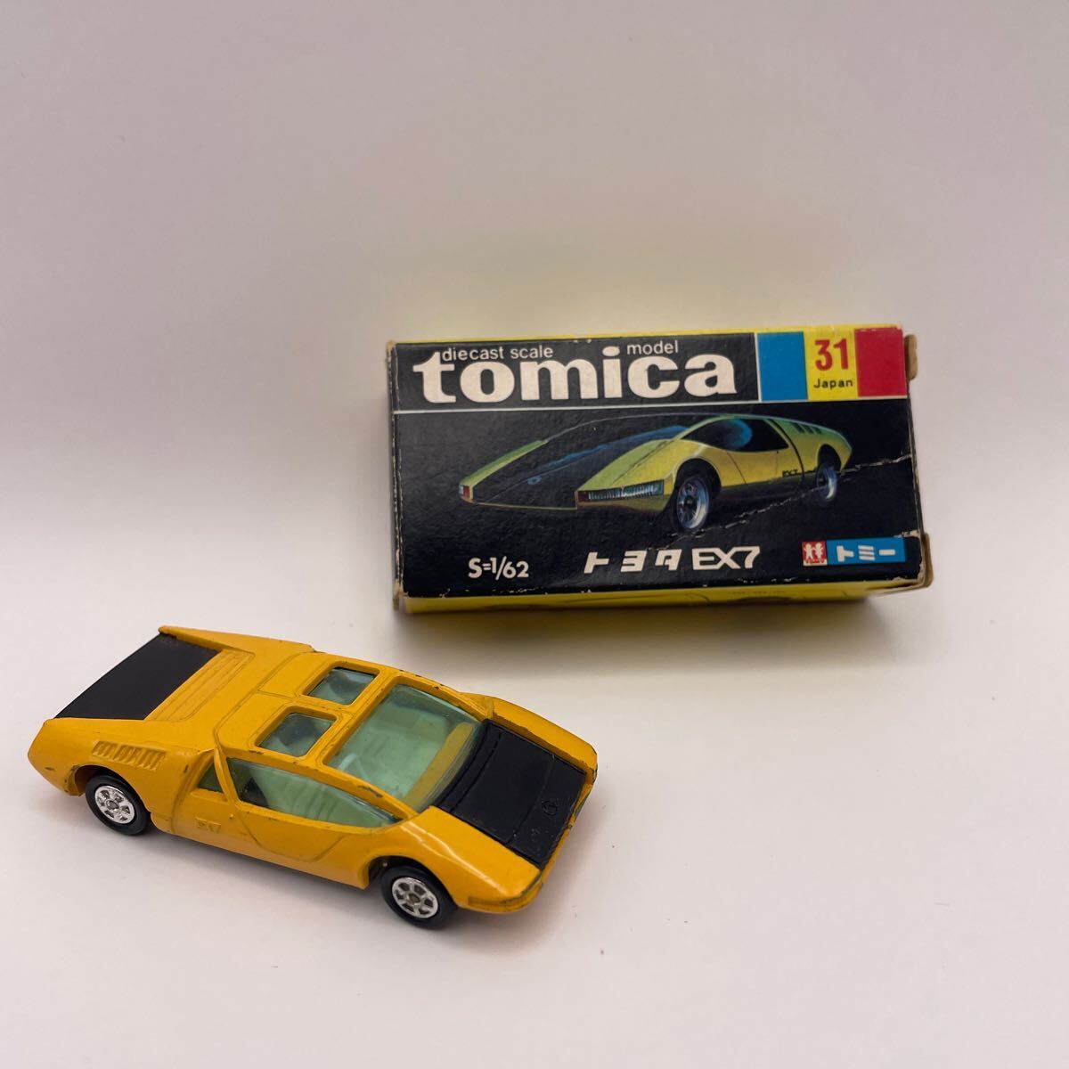 Yahoo!オークション - トミカ トヨタ EX7 黒箱 日本製