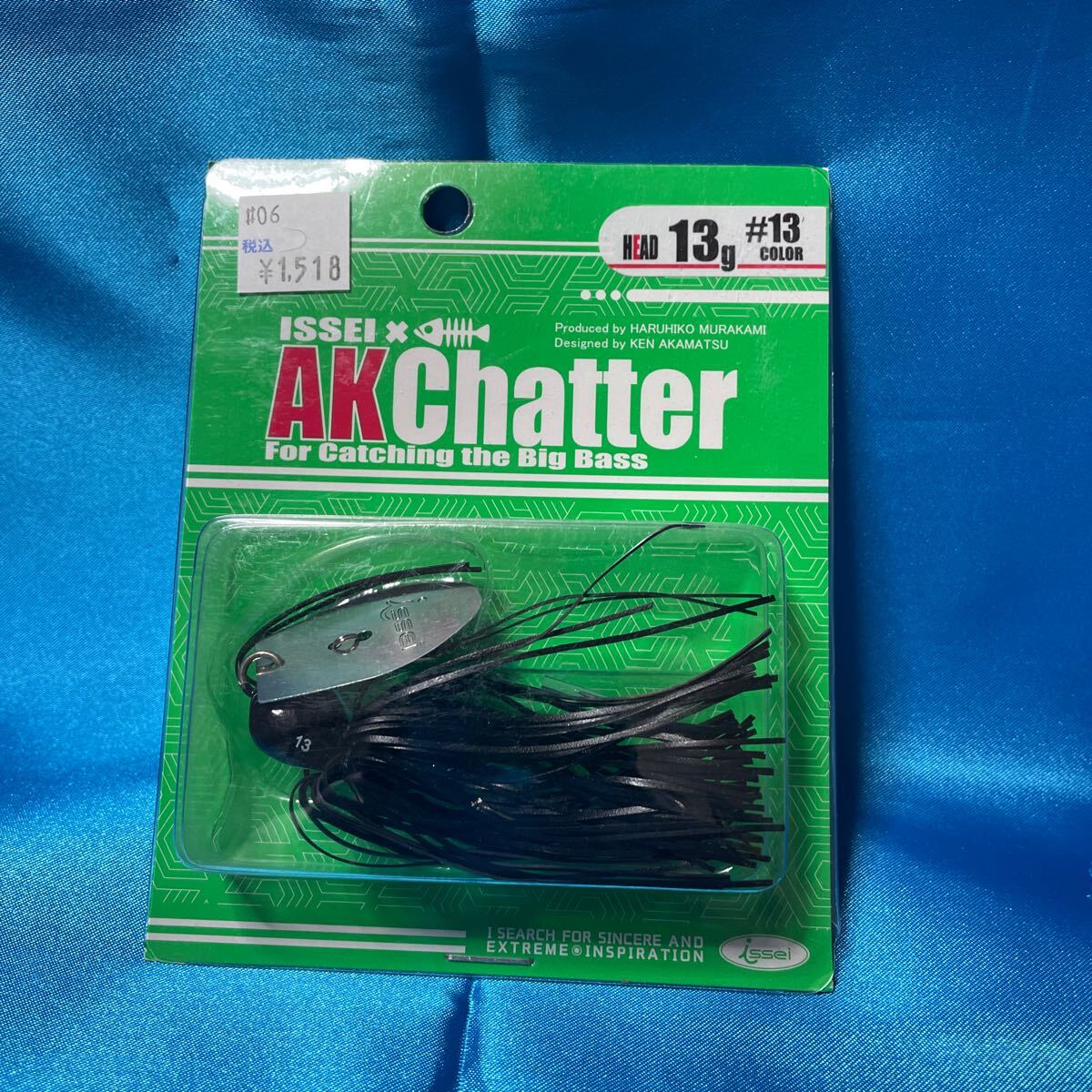 Yahoo!オークション - 送料無料 issei AKチャター 13g #13 赤松ブラッ...