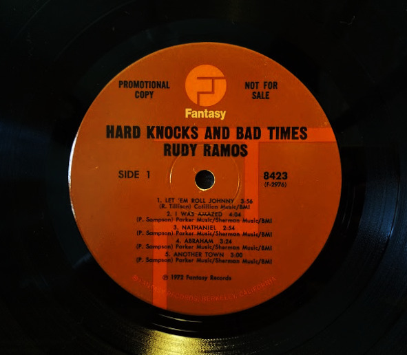 Yahoo!オークション - RUDY RAMOS-Hard Knocks And Bad Times/試聴/'72...