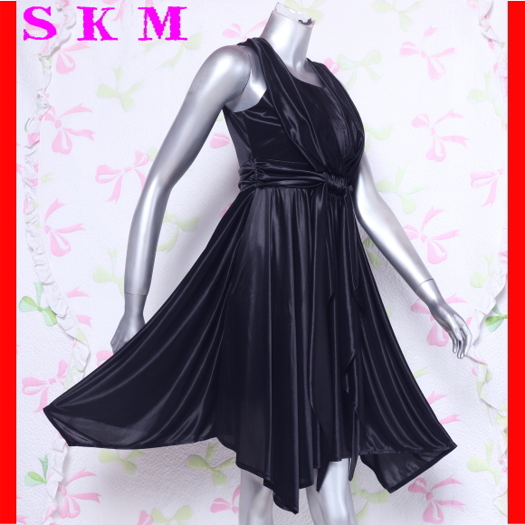 Yahoo!オークション - カラードレス SKM フォーマルワンピース つるつ...