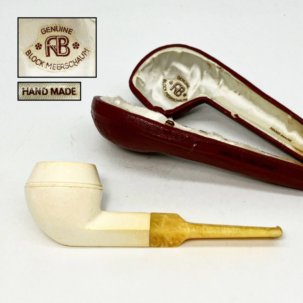 Yahoo!オークション - 京都⑥ 喫煙具 【 BLOCK MEERSCHAUM 】 メシャム...