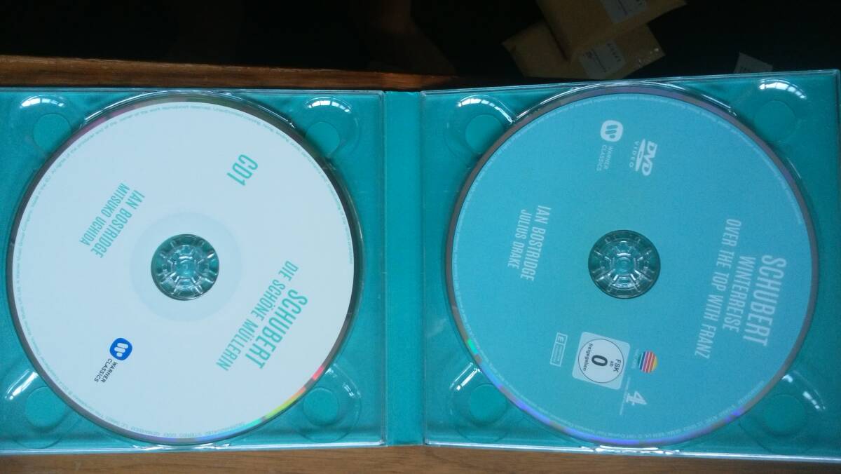 Yahoo!オークション - CD3枚＋DVD1枚「SCHUBERT IAN BOSTORIDGE 」 良...