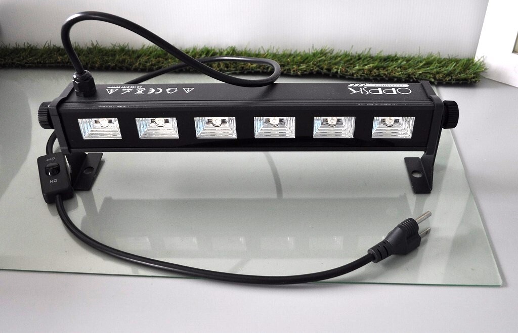 Yahoo!オークション - ブラックライト OPPSK 紫外線ライト 18W 6LED UV...