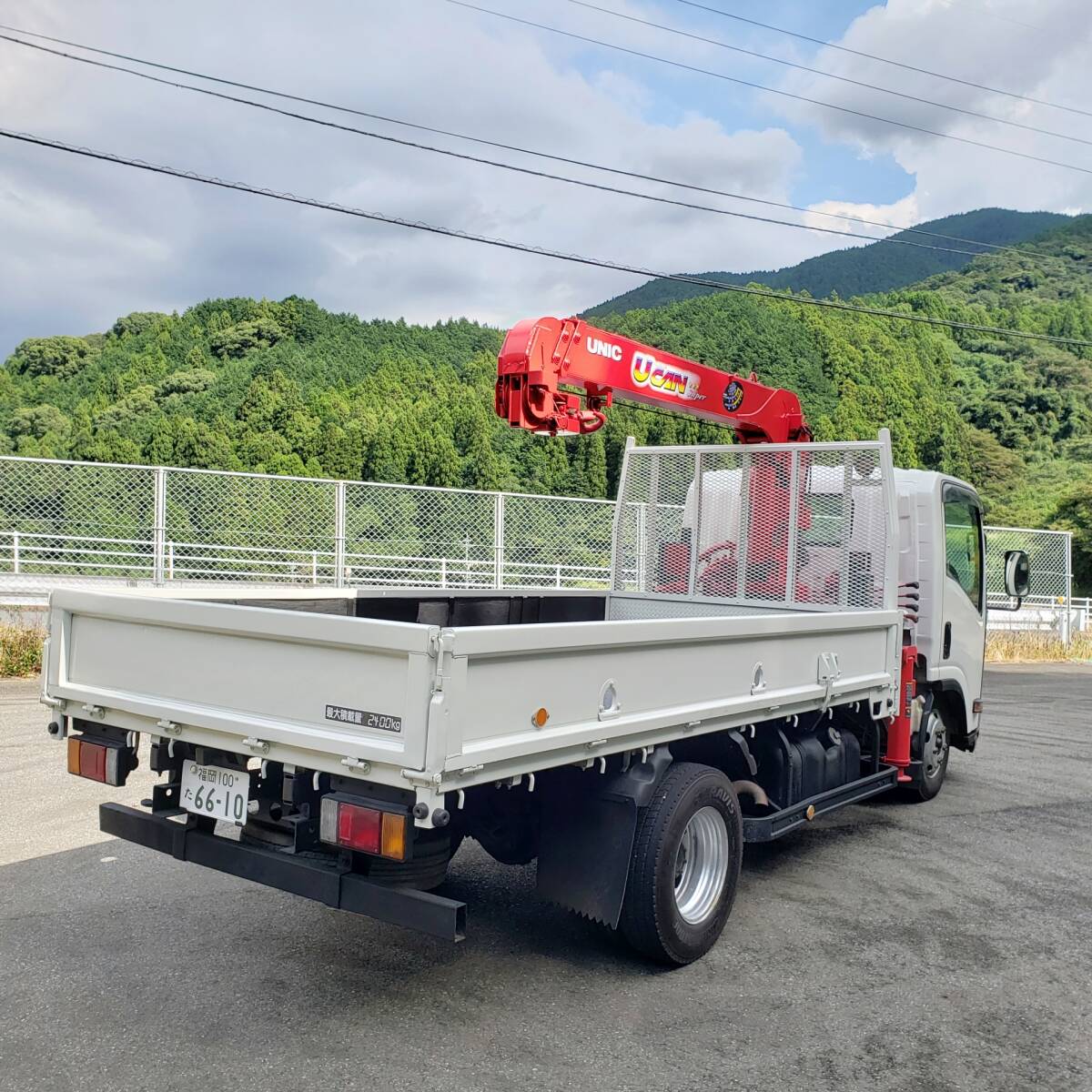 売切 ラジコン 2.93t吊 イスズ エルフ ハイキャブ クレーン車 積載2400kg 荷台鉄板張り ICターボ 車検令和7年9月 動画有 福岡(2tトラック、小型トラック)｜売買された ...