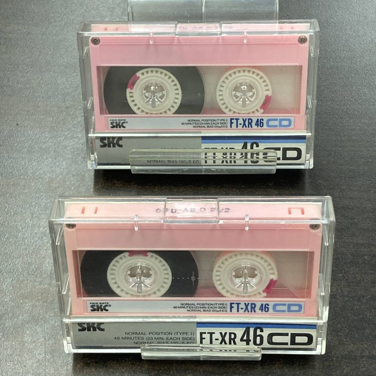 Yahoo!オークション - 0489T SKC FT-XR 46分 ノーマル 2本 カセットテ...