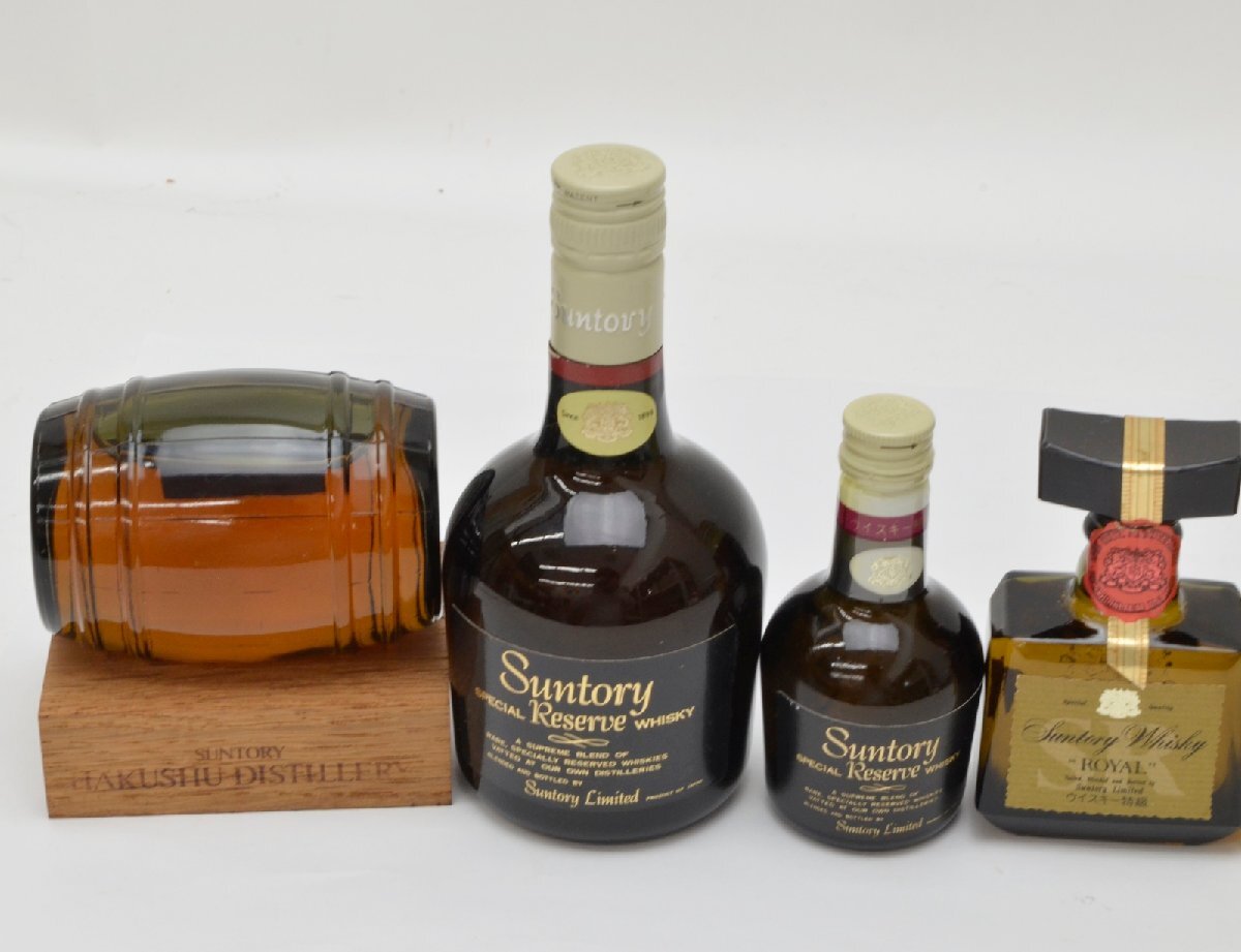 Yahoo!オークション - 6本セット 未開栓 サントリー ニッカ ミニボトル...