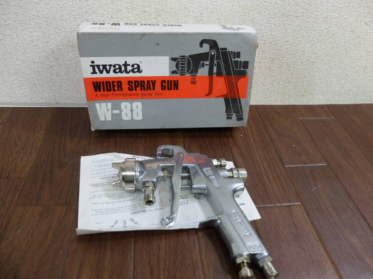 Yahoo!オークション - 未使用 IWATA イワタ WIDER SPRAY GUN ワイダー...