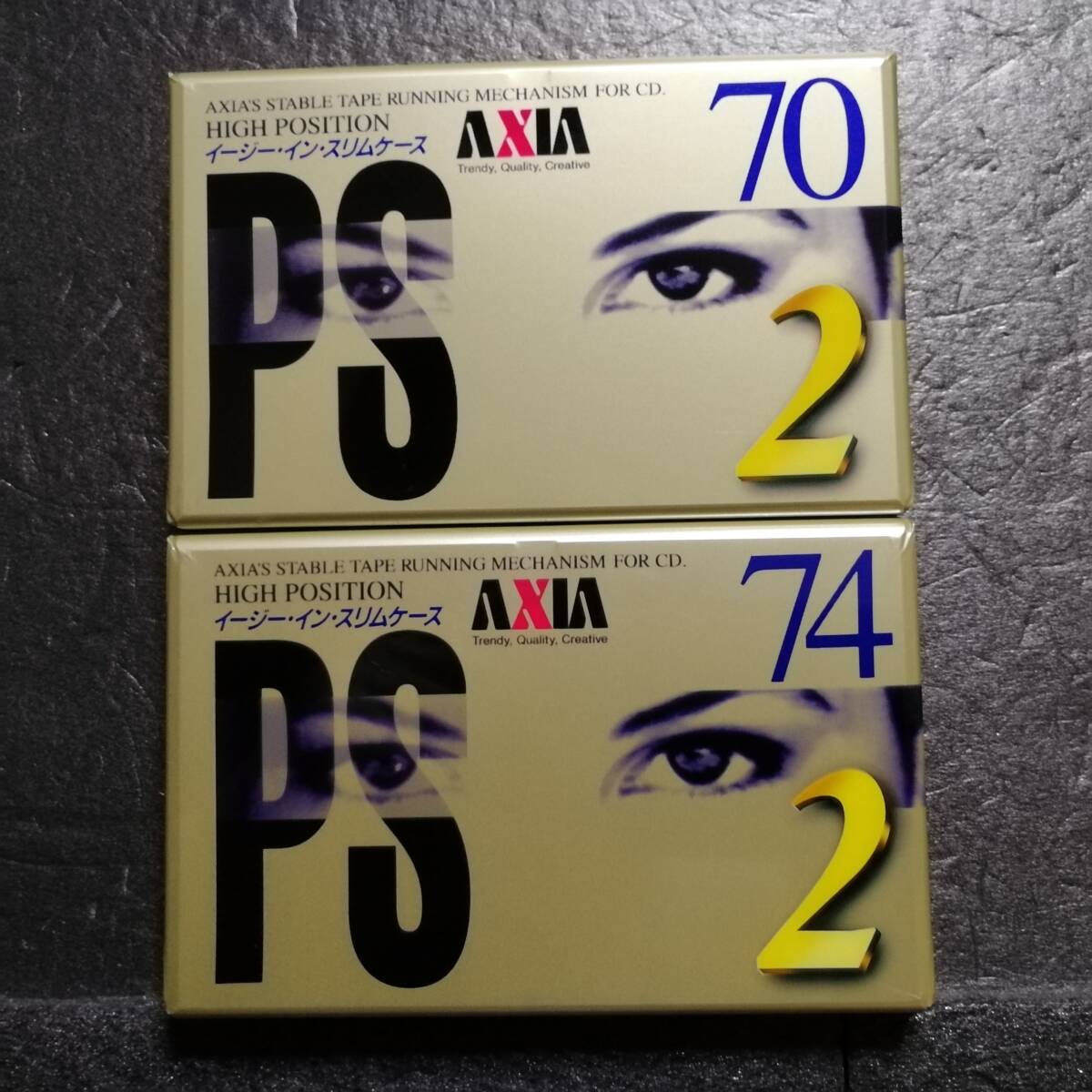 Yahoo!オークション - 未開封 カセットテープ AXIA PS2 70分と74分 2本...