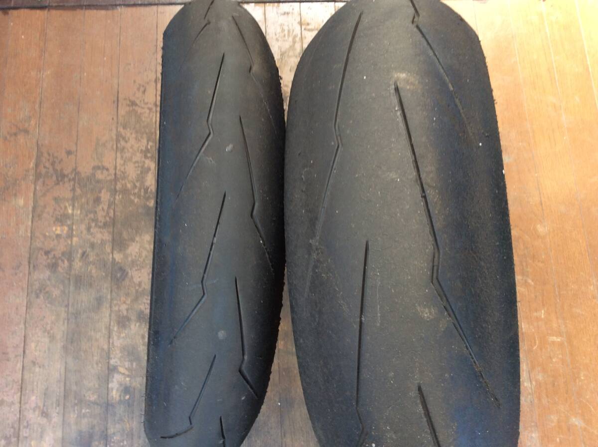 Yahoo!オークション - ピレリディアブロスーパーコルサSC V3 フロント ...