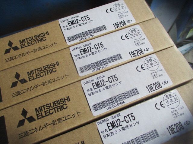 Yahoo!オークション - 三菱エネルギー計測ユニット EMU2-CT5 分割形5A...