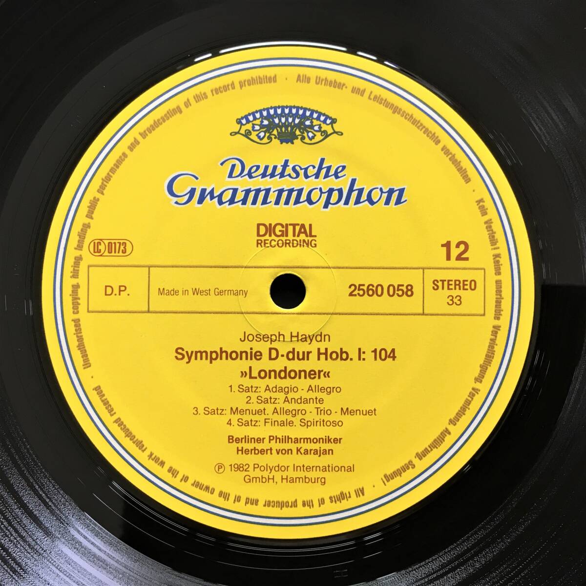 Yahoo!オークション - 独DGG DIGI 6LP カラヤン Haydn Sym 93-104 カラ...