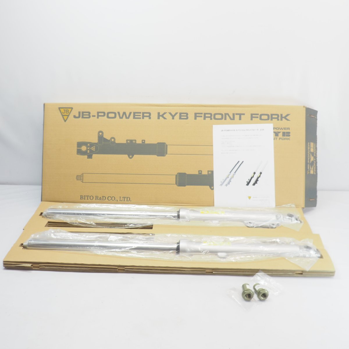 Yahoo!オークション - 新品ビトーR&D JB-POWER φ38mm スペシャル フロ...