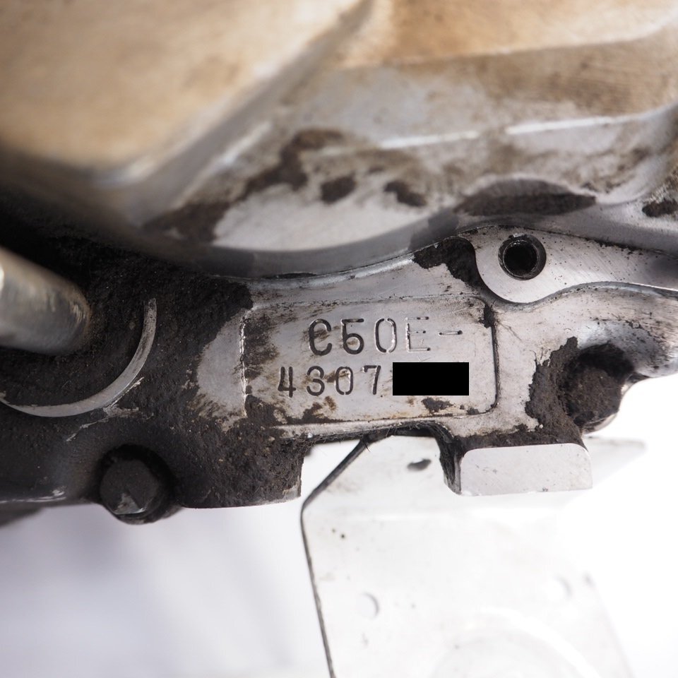 Yahoo!オークション - スーパーカブ50 C50 エンジン C50E クランキング...