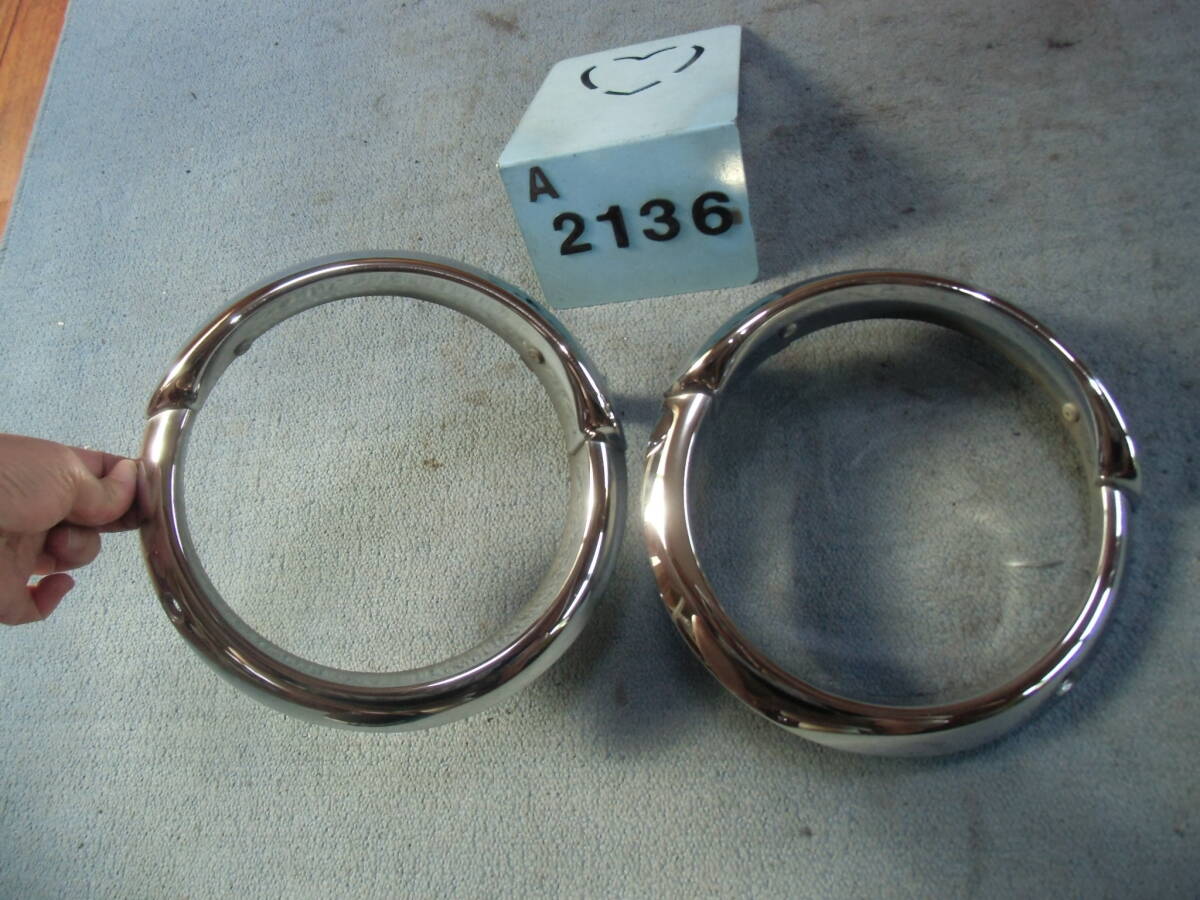 Yahoo!オークション - A2136 ミラ ジーノ/L700S⑬ メッキヘッドライト...