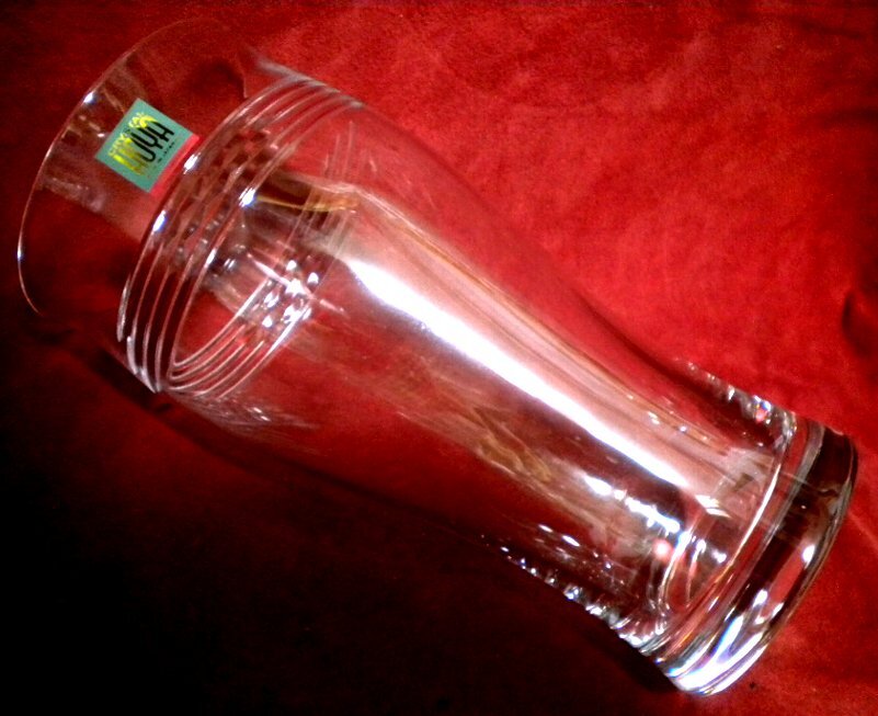 Yahoo!オークション - 売切 HOYA クリスタル ビールグラス 容量大 360c...