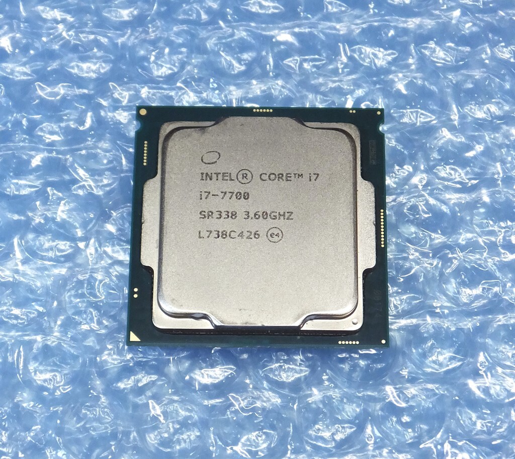 Yahoo!オークション - Intel Core i7 7700 3.6GHz LGA1151 Kaby Lake