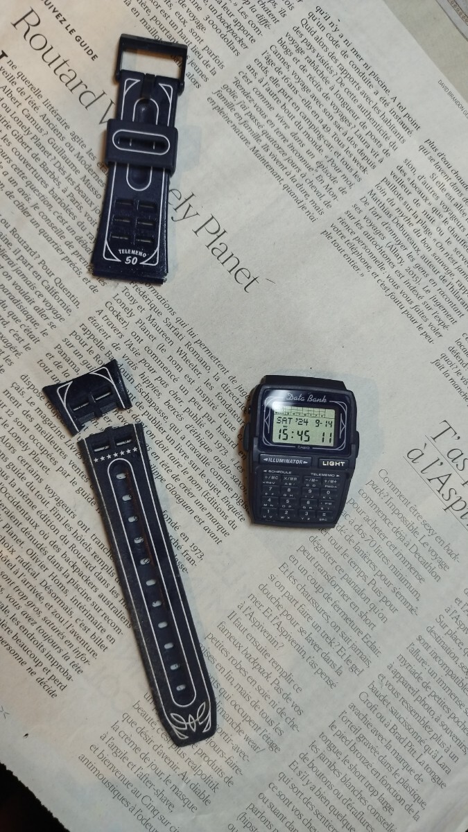 レア【CASIO データバンク藤原ヒロシ限定モデル】腕時計 レア【CASIO データバンク藤原ヒロシ限定モデル】腕時計