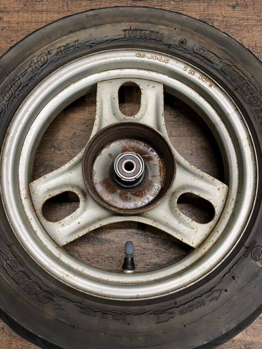 Yahoo!オークション - 【27K】 パンクなし AF27 スーパーDio 純正 フロ...